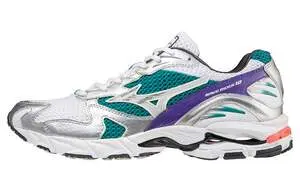 Mizuno Wave Rider - White/green/purple