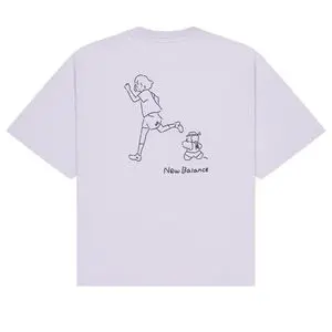 NEW BALANCE Graphic T-shirt - Blue