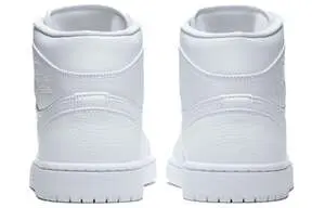 JORDAN 1 Mid "triple " Sneakers - White