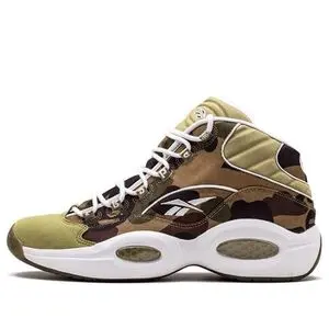 REEBOK X Bape X Mita Sneakers Question Mid '1st Camo - Green