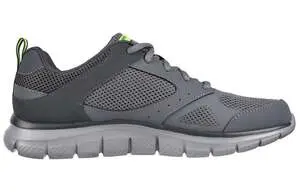 Sketchers Track Syntac Athletic Sneakers - Charcoal