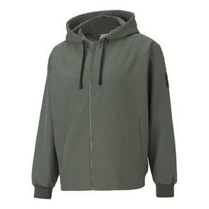 PUMA Full-zip Hooded Jacket - Green