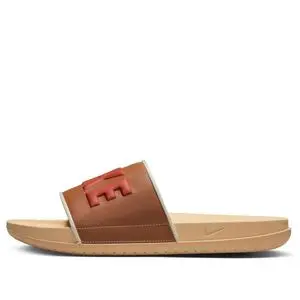 Nike Nike Offcourt Slide Brown/yellow