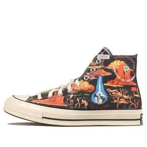 CONVERSE Chuck 70 High Top Sneakers - Black/multi/egret