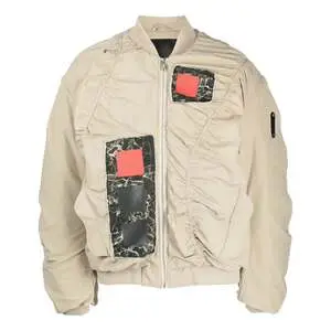 A-COLD-WALL* Cubist Ruched Bomber Jacket - Dark Stone