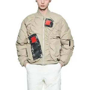 A-COLD-WALL* Cubist Ruched Bomber Jacket