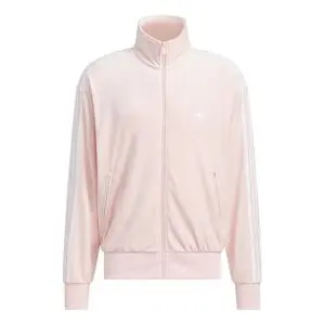 Adidas Adidas Firebird Velour Track Top Sandy Pink