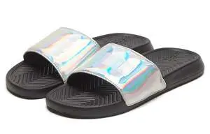 PUMA Popcat Chrome Slides - Silver