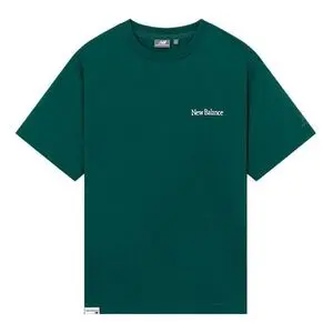 NEW BALANCE Casual Tee Asia Sizing 'green - Green/white
