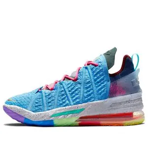 Nike Nike LeBron 18 "Best Of 1-9" Basketball Sneakers Blue/white/purple