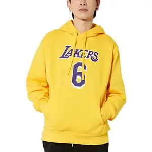 Nike Los Angeles Lakers Lebron James No. 6 Pullover Hoodie