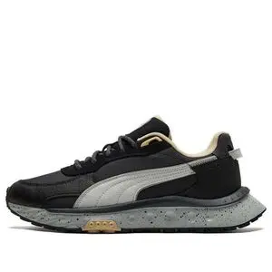 PUMA Wild Rider "winter Black Ebony" Casual Sneakers - Black/white