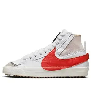 Nike Blazer Mid '77 Jumbo Sneakers - White/red