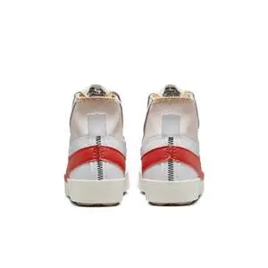 Nike Blazer Mid '77 Jumbo Sneakers - White/red