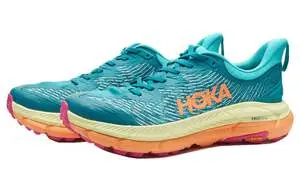 Hoka One One Mafate Speed 4 Athletic Sneakers - Deep Lake/ceramic