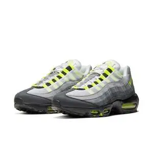 Nike Max 95 Og 'neon' 2020 Sneakers - Black/neon Yellow/light Graphite