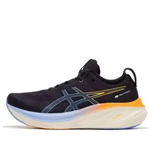 Asics Gel-nimbus 26 Lite-show Athletic Shoes - Black/beige/yellow