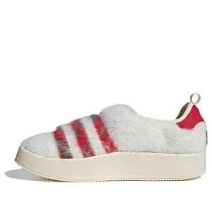 Adidas Puffylette Shoes - White/red