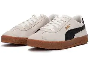 PUMA Club Marshmallow Gum Low Top Sneakers - Creamy