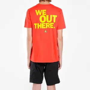 Nike Back Printing Short Sleeve T-shirt - Red