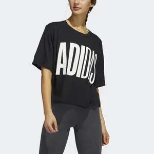 Adidas Graphic Logo T-shirt - Black