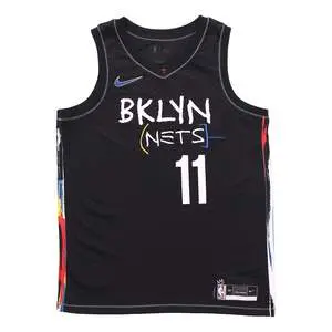 Nike Nike NBA Brooklyn Nets Kyrie Irving 20-21 Season Fan Edition Jersey Black