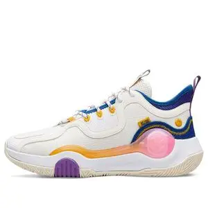 361 DEGREES Ag Pull Up Sneakers - White/yellow