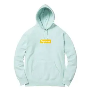Supreme Fw17 Box Logo Hoodie - Green