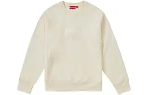 Supreme Fw18 Box Logo Crewneck Sweatshirt - Beige