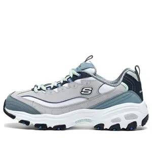 Sketchers Skechers D'Lites 1.0 Low Top Sneakers Grey/blue