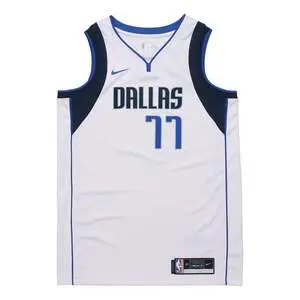 Nike Nba Dallas Mavericks "doncic 77" Jersey - White