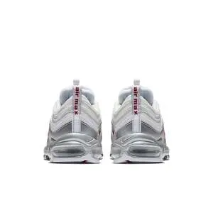 Nike Max 97 Sneakers - White/varsity Red-metallic Silver-black