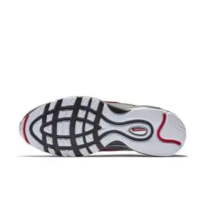 Nike Max 97 Sneakers - White/varsity Red-metallic Silver-black