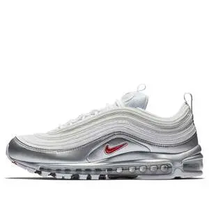 Nike Nike Air Max 97 Sneakers White/varsity Red-metallic Silver-black