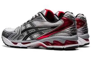 Asics Gel-kayano 14 "classic Red" Low Top Sneakers - White/red