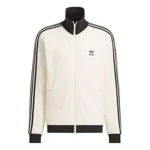 Adidas Adidas Waffle Beckenbauer Track Jacket Beige/black