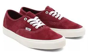 VANS Authentic Casual Skate Sneakers - Red