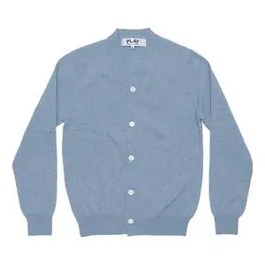 Play Comme Des Garcon Pastel Series Cardigan - Blue