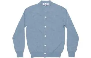 Play Comme Des Garcon Pastel Series Cardigan - Blue