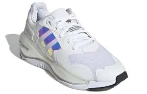 Adidas Zx Alkyne "white Iridescent" Low Top Sneakers