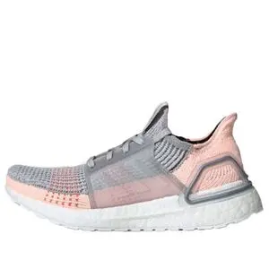 Adidas Ultraboost 19 Running Shoes - Pink/gray