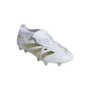 Adidas Predator Elite Ft Fg Athletic Shoes - Cloud White/gold Metallic/cloud White