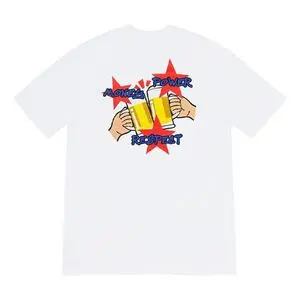 Supreme Fw19 Week 17 Money Power Respect Tee - White