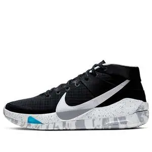Nike Kd Mid Top Basketball Sneakers - Black