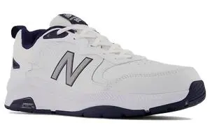 NEW BALANCE 857 Athletic Sneakers - White/navy/rain Cloud