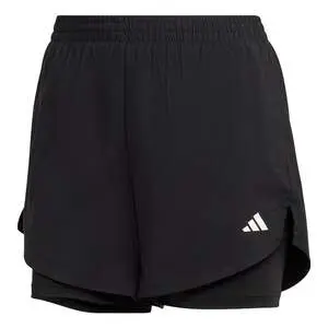 Adidas Aeroready Two-in-one Training Shorts - Black