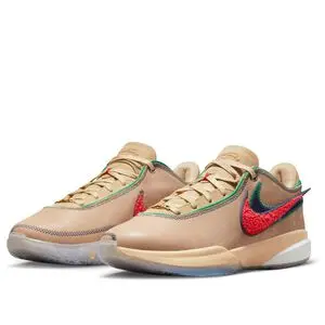 Nike Lebron 20 Ep 'four Horsemen Sesame' Sneakers - Navy/white/brown