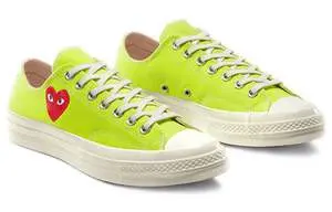 CONVERSE Comme Des Garçons Play X Chuck 70 Low Top Sneakers - Green