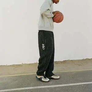 Nike X Stussy Ss23 Stripe Wool Pant 'antique