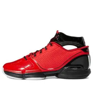 Adidas Adizero Rose 1 High-top Sneakers - Red/black